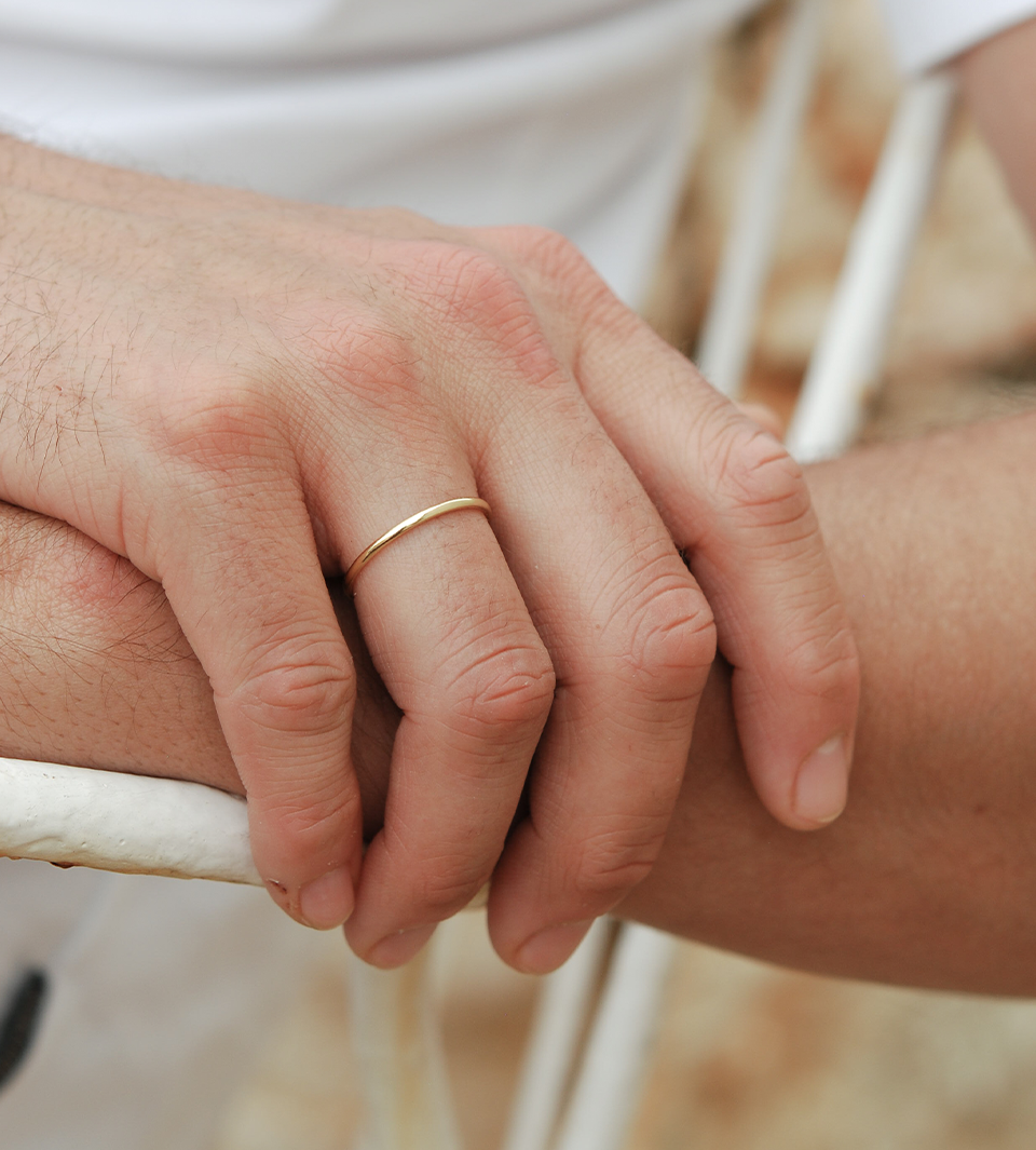 Ehering Gold: Schlicht & filigran | Zartes Band der Liebe